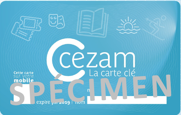 Nouvelle carte Cezam 2025 numérique. - CSE Eurovia