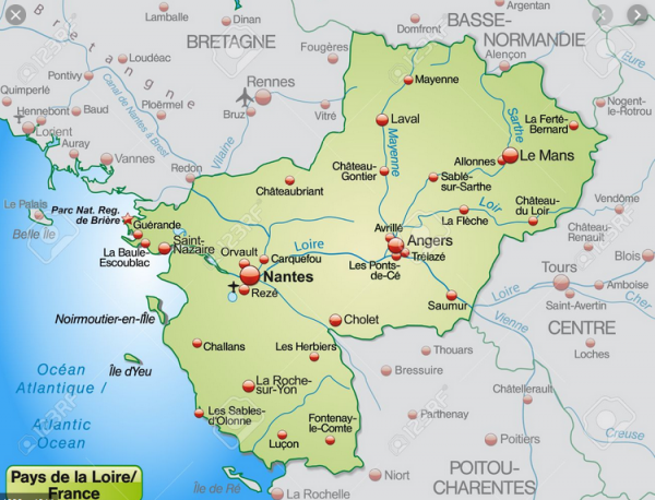 Cartographie des zones (agence Laval). - CSE Eurovia